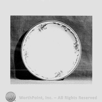 Mark with Trumpeter Swan saucer pattern. | #322673