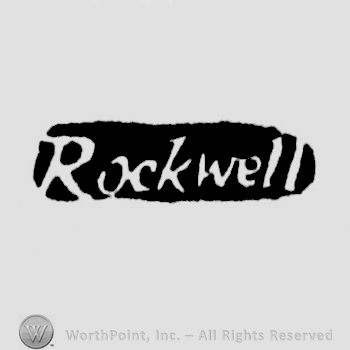 Mark with The text "Rockwell". | #32281