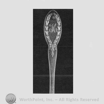 Mark with Silver Plated Pattern: Diana; flatware. | #322870