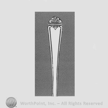 Mark with Silver Plated Pattern: Lorraine; | #322948