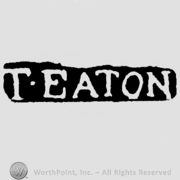 Mark with The text "T. EATON". | #32304