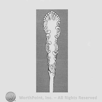 Mark with Silver Plated Pattern: Waldorf; | #323062