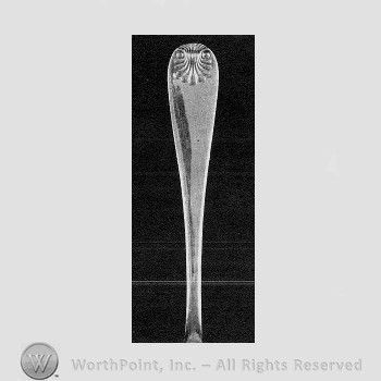 Mark with Silver Plated Pattern: Shell; flatware. | #323119