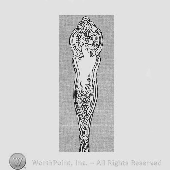 Mark with Silver Plated Pattern: Vineyard; | #323121