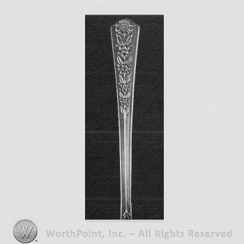 Mark with Silver Plated Pattern: Delight; | #323136