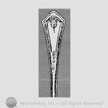 Mark with Silver Plated Pattern: Winthrop; | #323223