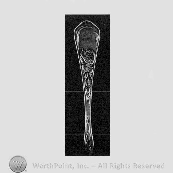 Mark with Silver Plated Pattern: Iris; flatware. | #323263
