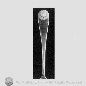 Mark with Silver Plated Pattern: Shell; flatware. | #323271