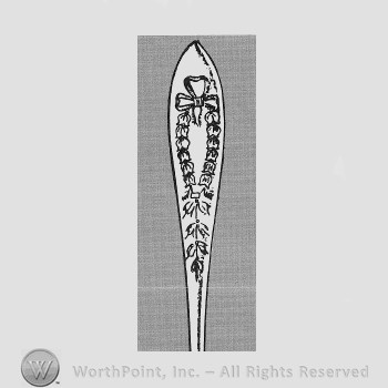 Mark with Silver Plated Pattern: Puritan | #323331