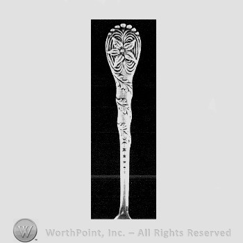 Mark with Silver Plated Pattern: Coral; flatware. | #323346
