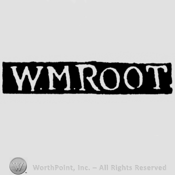 Mark with The text "W.M.Root". | #32344
