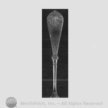 Mark with Silver Plated Pattern: Saxon; flatware. | #323564