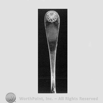 Mark with Silver Plated Pattern: Shell; flatware. | #323587