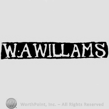 Mark with The text "W.A WILLIAMS". | #32368