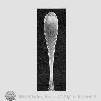 Mark with Silver Plated Pattern: Oval Thread; | #323699