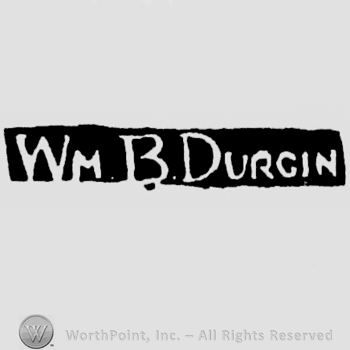 Mark with The text "WM B. DURGIN". | #32381