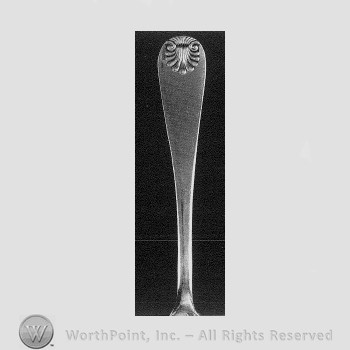 Mark with Silver Plated Pattern: Shell; flatware. | #323891
