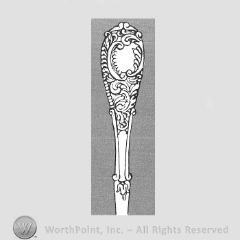 Mark with Silver Plated Pattern: Moline; | #323965