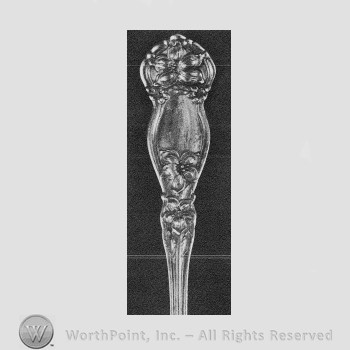 Mark with Silver Plated Pattern: Orange Blossom; | #323975