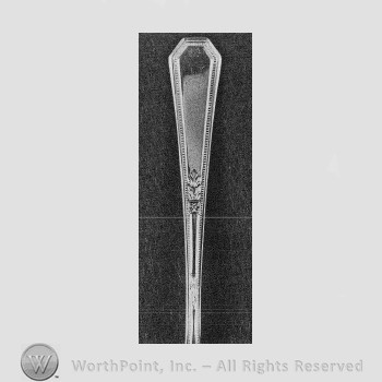 Mark with Silver Plated Pattern: Mayyfair; | #323980