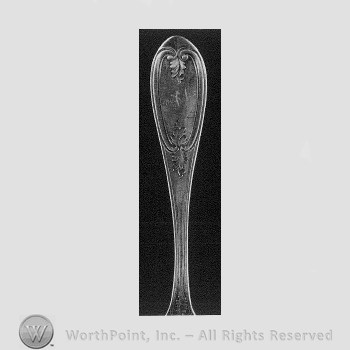 Mark with Silver Plated Pattern: Olive; flatware. | #324016