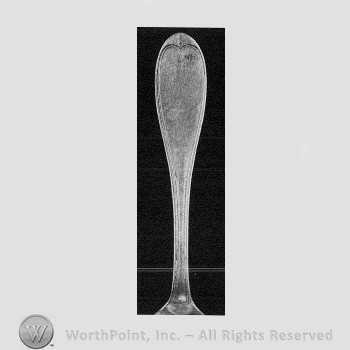 Mark with Silver Plated Pattern: Oval Thread; | #324024