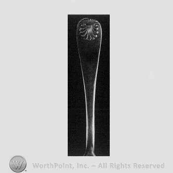 Mark with Silver Plated Pattern: Shell; flatware. | #324030