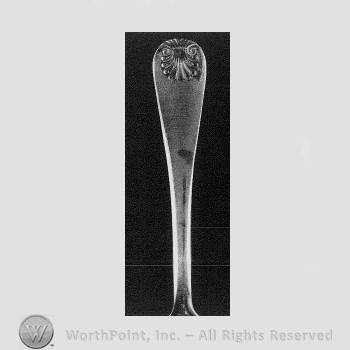 Mark with Silver Plated Pattern: Shell; flatware. | #324112