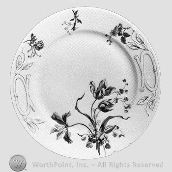 Mark with Old Blackberry cake plate pattern. | #324347