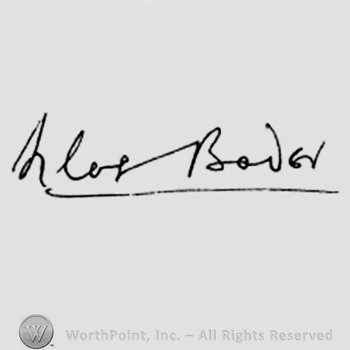 Mark with Signature: Douglas Bader. | #324412