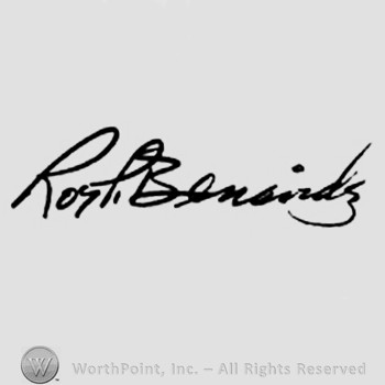 Mark with Signature: Roy Benavidez. | #324418