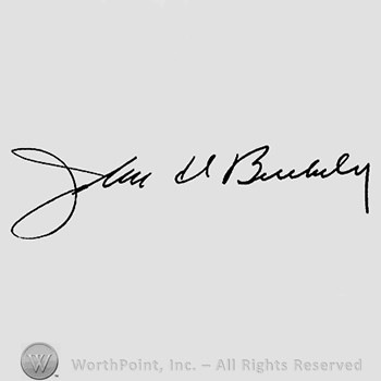 Mark with Signature: John Bulkeley. | #324422