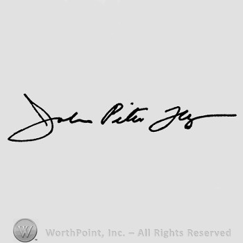 Mark with Signature: John P. Flynn. | #324462