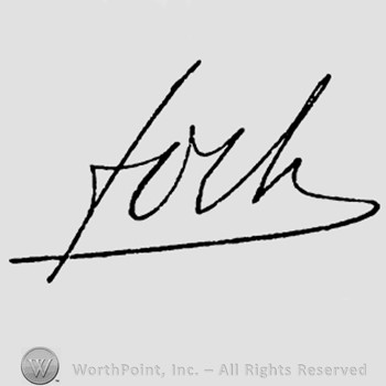 Mark with Signature: Ferdinand Foch. | #324464