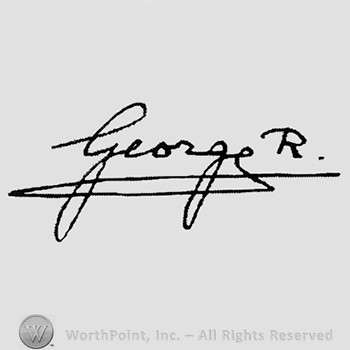 Mark with Signature: George VI. | #324475