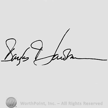 Mark with Signature: Douglas Jacobson. | #324491