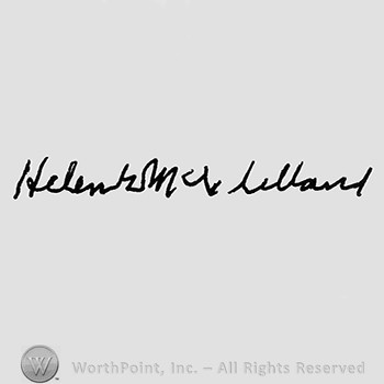 Mark with Signature: Helen McClelland. | #324519