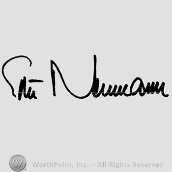 Mark with Signature: Eduard Neumann. | #324521