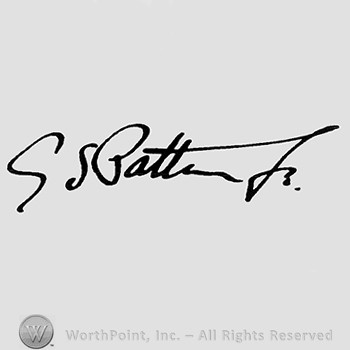 Mark with Signature: George S. Patton. | #324535