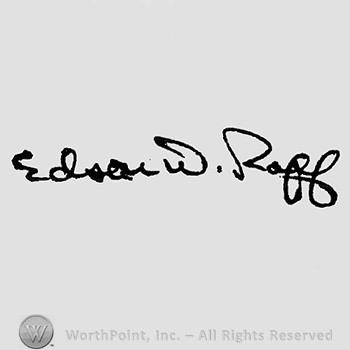 Mark with Signature: Edson Raff. | #324536