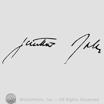 Mark with Signature: Gunther Rall. | #324538