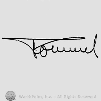 Mark with Signature: Erwin Rommel. | #324542