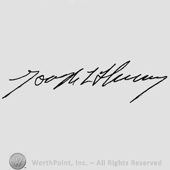 Mark with Signature: Joseph Thury. | #324572