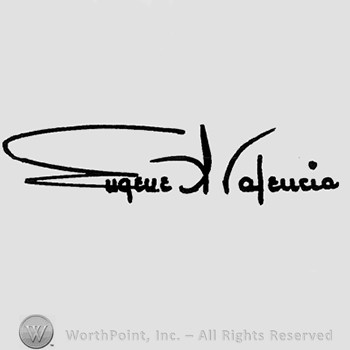 Mark with Signature: Eugene Valencia. | #324579