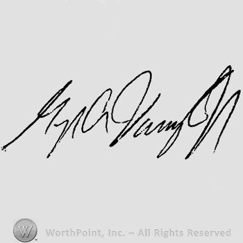Mark with Signature: George Vaughn. | #324584