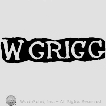 Mark with The text W GRIGG". | #32471