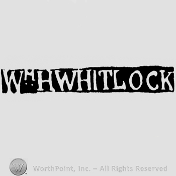 Mark with The text "WM. H. WHITLOCK". | #32475