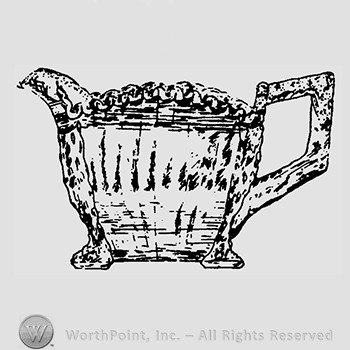 Mark with Glass pattern: Alaska; pitcher. | #324878
