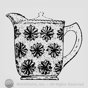 Mark with Glass pattern: Stippled Star, Variant; | #324917