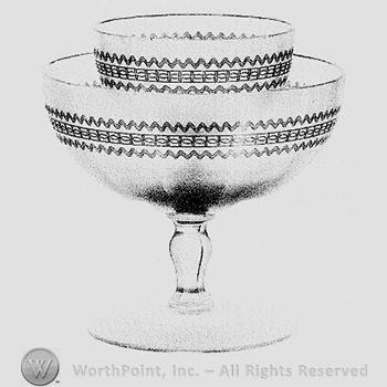 Mark with Glass Pattern: Camden; bowl. | #325082